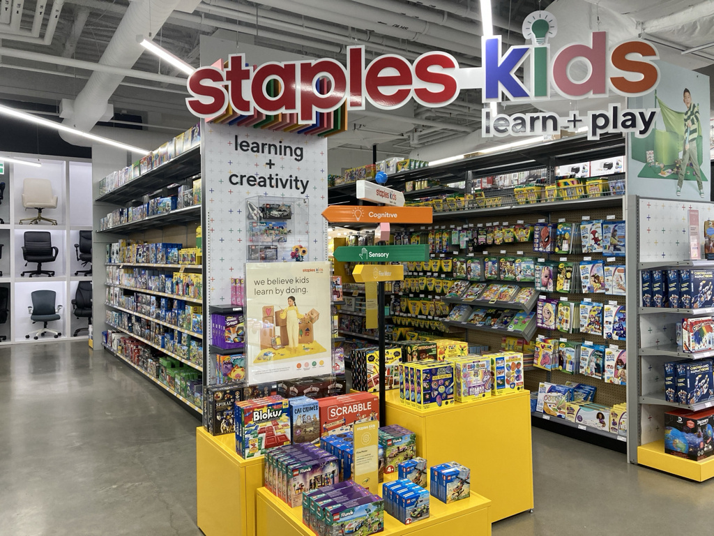 Virtual Store Tour - Staples Kids, Calgary